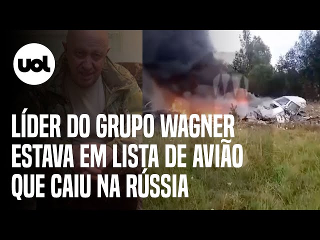 Como era o avião em que líder do grupo Wagner viajava