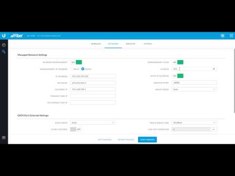 airfiber 11FX la VLAN Management.
