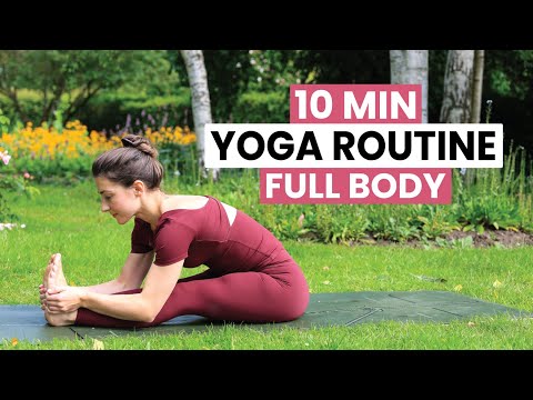 10 Min Yoga Routine | Beginner Friendly Full Body Stretch