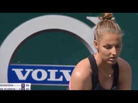 Anastasija Sevastova vs Kristyna Pliskova Highlights HD CHARLESTON 2018