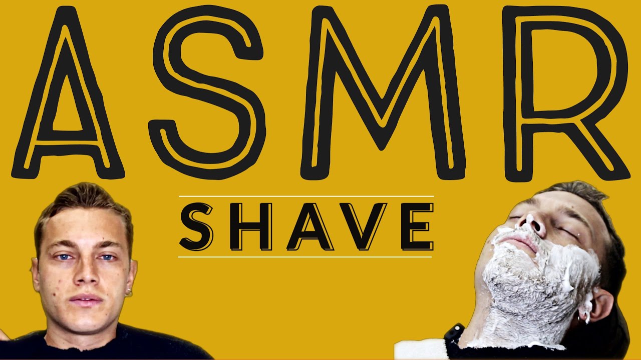 ASMR Beard Shave ULTRA RELAXING! [ with Straight Razor Skill ]