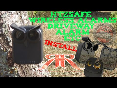 HTZSAFE AMAZON DRIVEWAY ALARM ETC SETUP