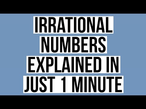 IRRATIONAL NUMBERS DEFINITION AND EXAMPLES