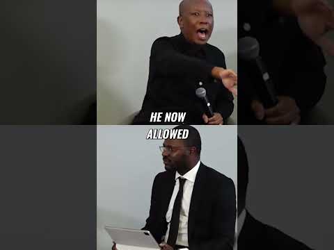 Julias Malema: From Inferior Education to Success: The Difference between Us and Zimbabweans #africa