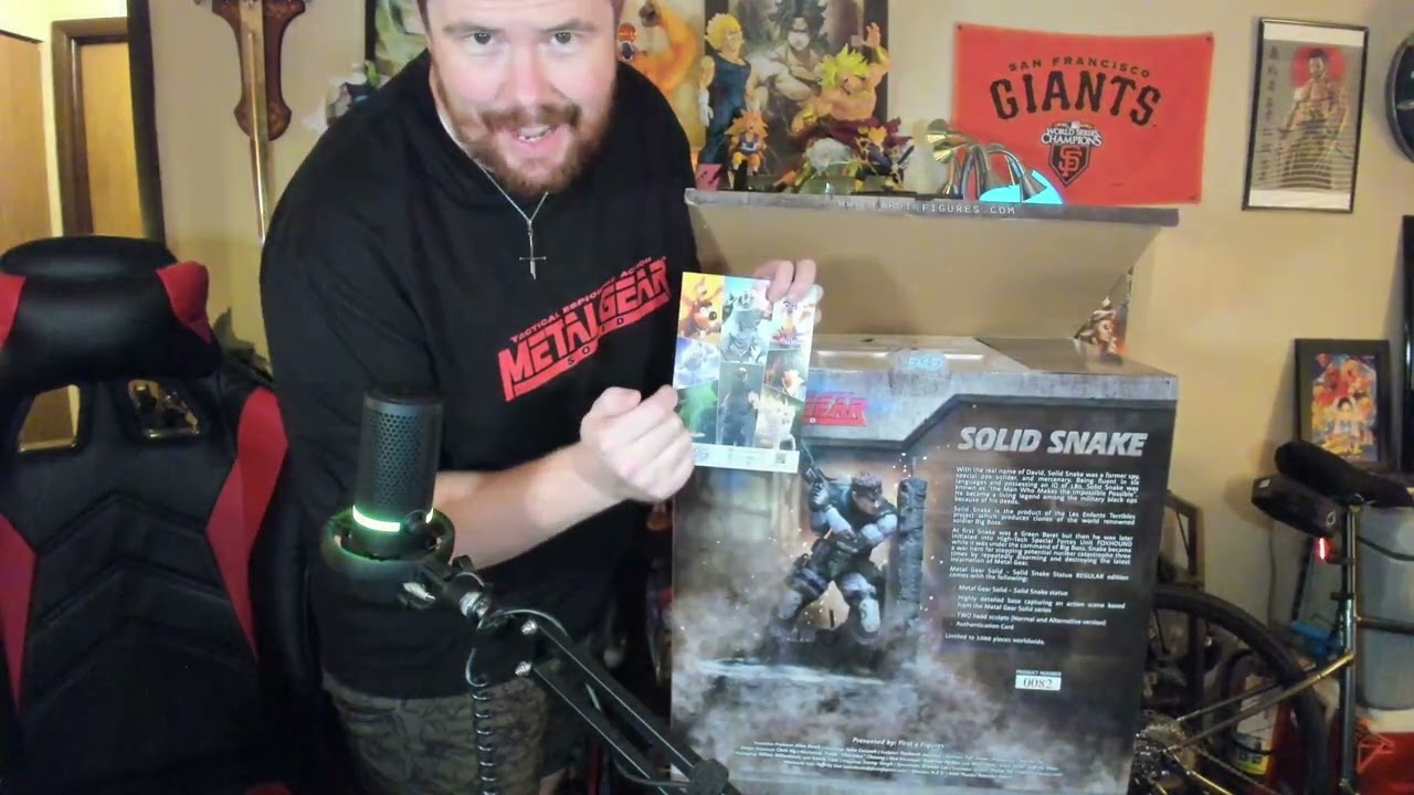Unboxing: Metal Gear Solid- Solid Snake statue (regular) from First4Figures