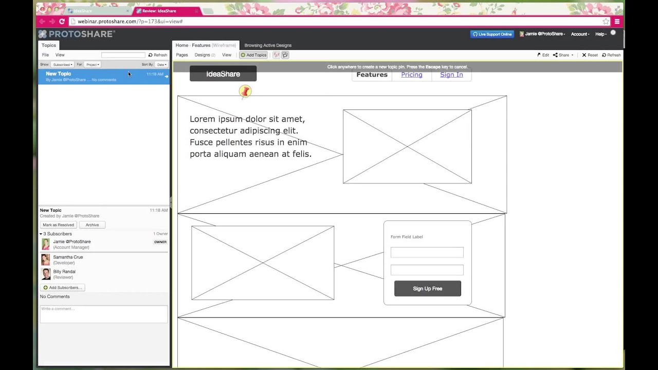 Getting Started With ProtoShare Recorded Webinar