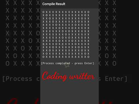 offline compiler C programming basic tutorial ll 💯💯 coding writter ll free pattern ll#short