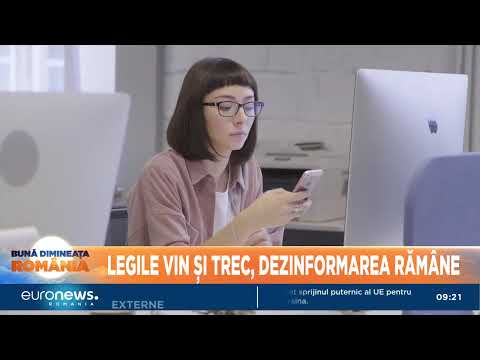 Legile vin și trec, dezinformarea rămâne