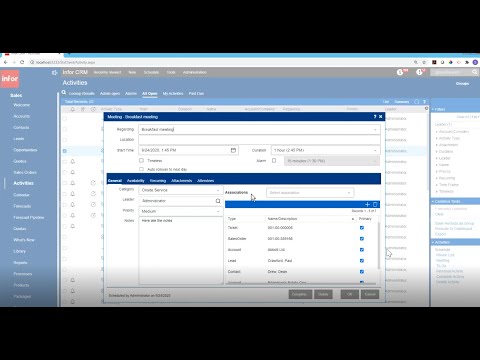 Infor CRM v8.4.04 and The Infor CRM Roadmap