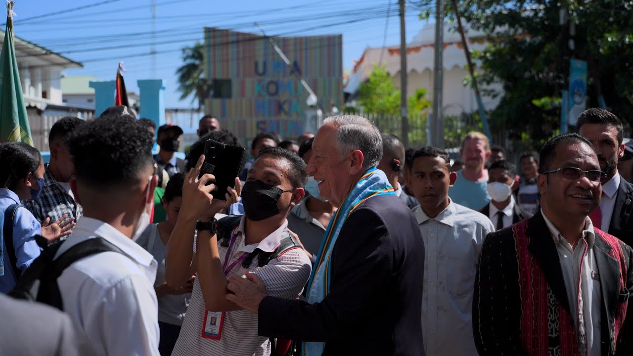 Visita à Universidade Nacional Timor Lorosa’e