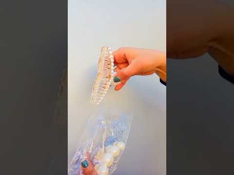 meesho product unboxing video😲😲 #hair clutcher# amezing product #please support me friends 🙏♥️