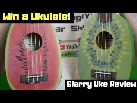 Win A Ukulele! The Fruit Shaped eBay Ukes | Glarry UC101 Review + Demo