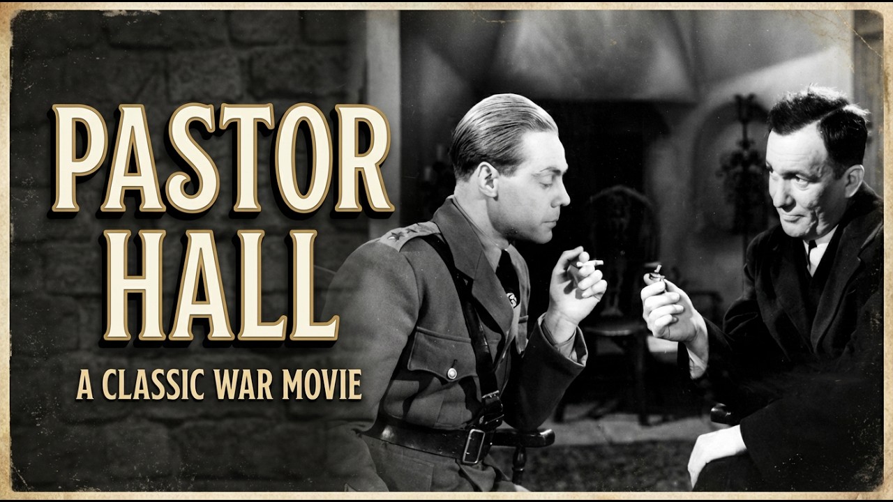 Pastor Hall (1940) | FULL CLASSIC WWII WAR MOVIE | THE ACTION ZONE