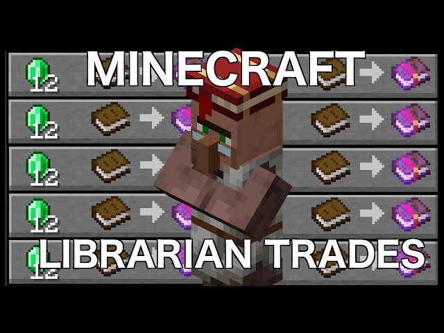 Minecraft Librarian: How to make Librarian in Minecraft & Best ...