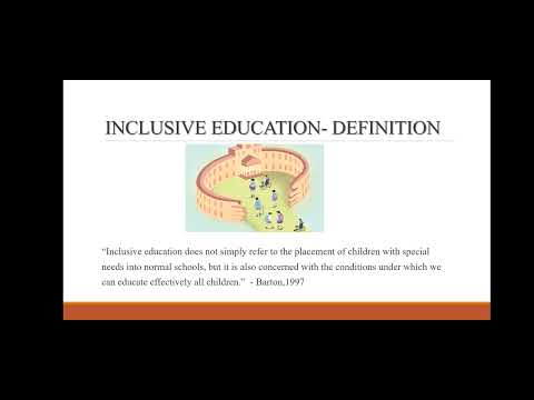 Concept of Inclusive Education