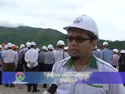 Lao NEWS on LNTV: ASEAN SO on energy & dialogue partner share views on the Xayaboury dam.1/7/2014
