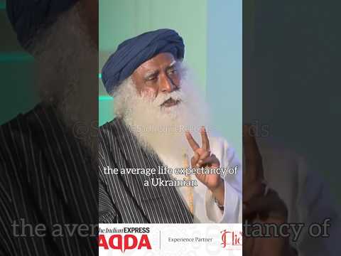average life expectancy of a Ukrainian #sadhguru #ukraine #ukrainewar #russia #putin #zelensky