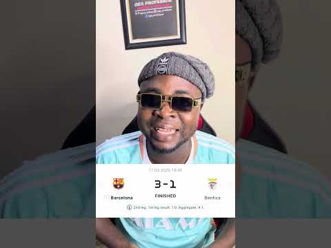 Barcelona finished Benfica