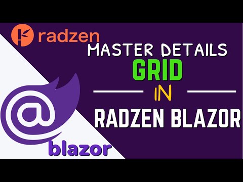 Learn Master Details Grid in Radzen Blazor - Mind Luster