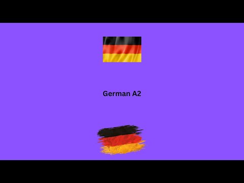 German A2 - The German verb kaufen in the present perfect tense