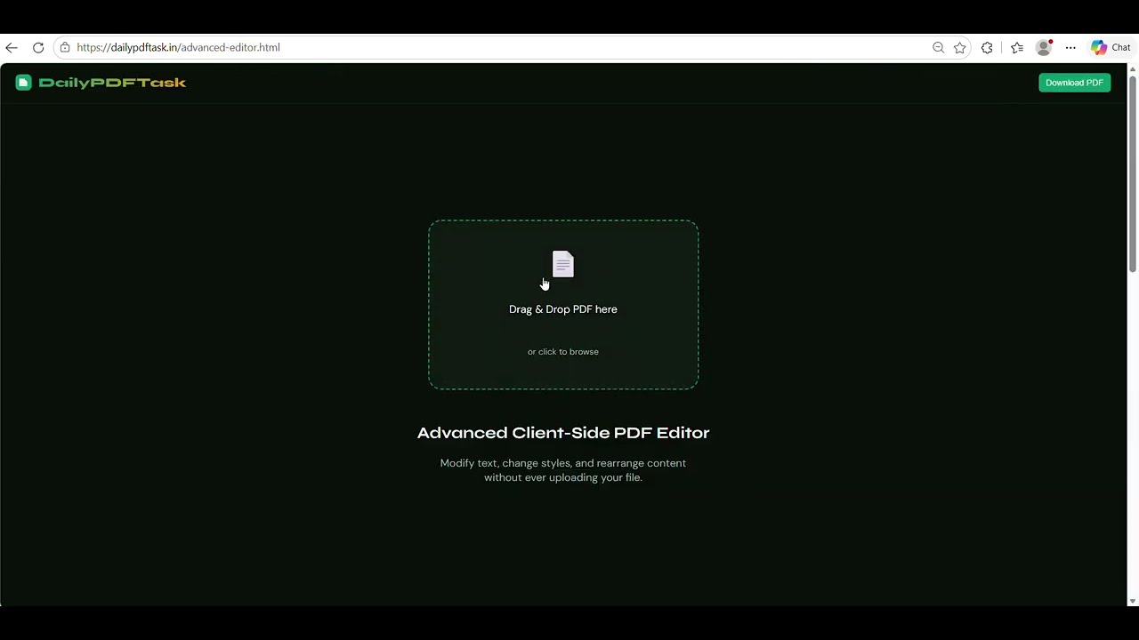 Edit PDF Like Word — FREE No Software