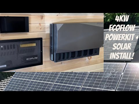 EcoFlow 4kW Powerkit + Solar PV Installation - Simplest DIY Off-Grid System - TRU Shop, Milton, ON