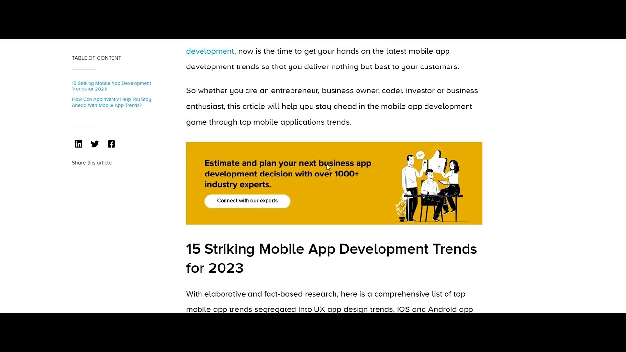 Top 15 Mobile App Development Trends for 2023 and Beyond
