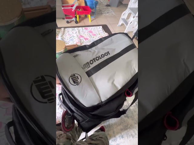 Insanely Reflective Motorcycle Backpack - Moto Loot