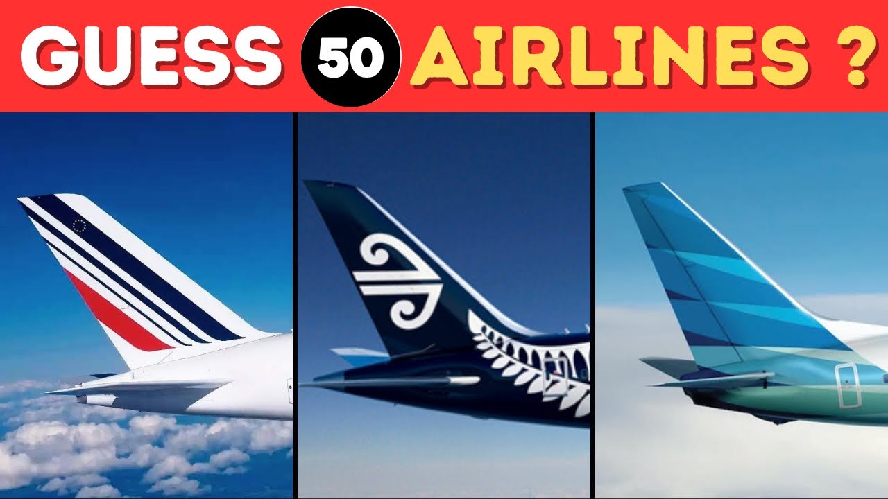 Guess the Airlines by Its Tail Logo ✈️ | Airlines Logo Quiz | Logo Quiz