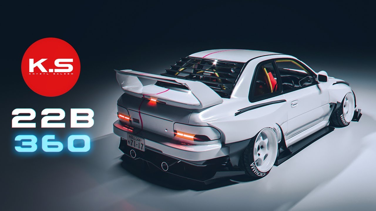 Widebody Subaru 22B STI "Cyberpunk" Looks Like a JDM Special for Ken ...