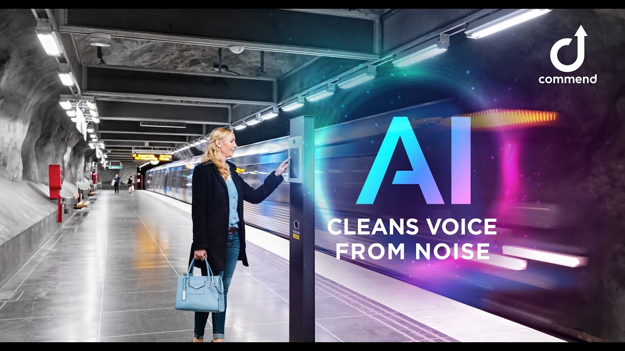 AI Cleans Voice From Noise: Noise Cancellation / Echo Suppression