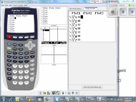 Graphing Reciprocal Trig Functions with Your TI Calculator