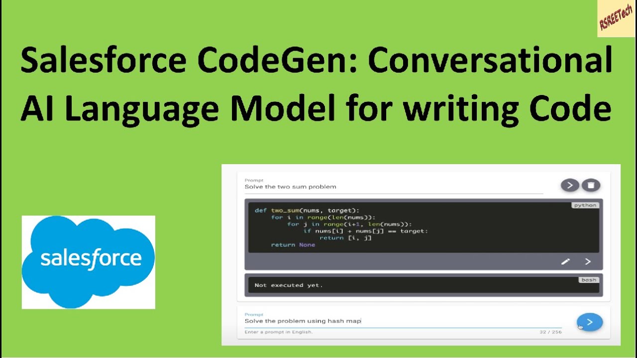 Salesforce CodeGen  Automatic Code generation #artificialintelligence