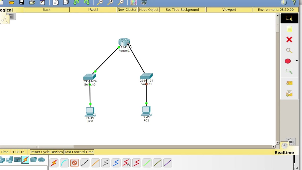 The basics of Cisco router interface configuration.
