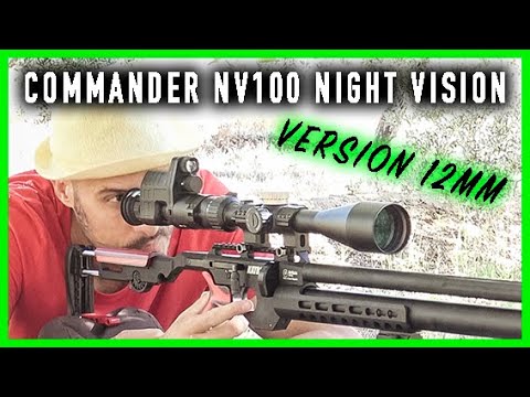 Commander NV100 Plus 3-12X56 Day & Night Vision Rifle Scope