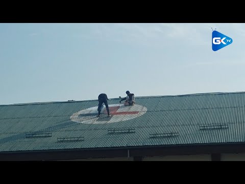 Red Cross symbol painted on rooftops of Kashmir hospitals amid ongoing Indo-Pak tensions