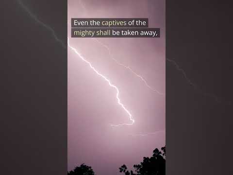 Isaiah 49 25 // I will contend with him that contendeth with thee // #bibleverses #shorts #isaiah