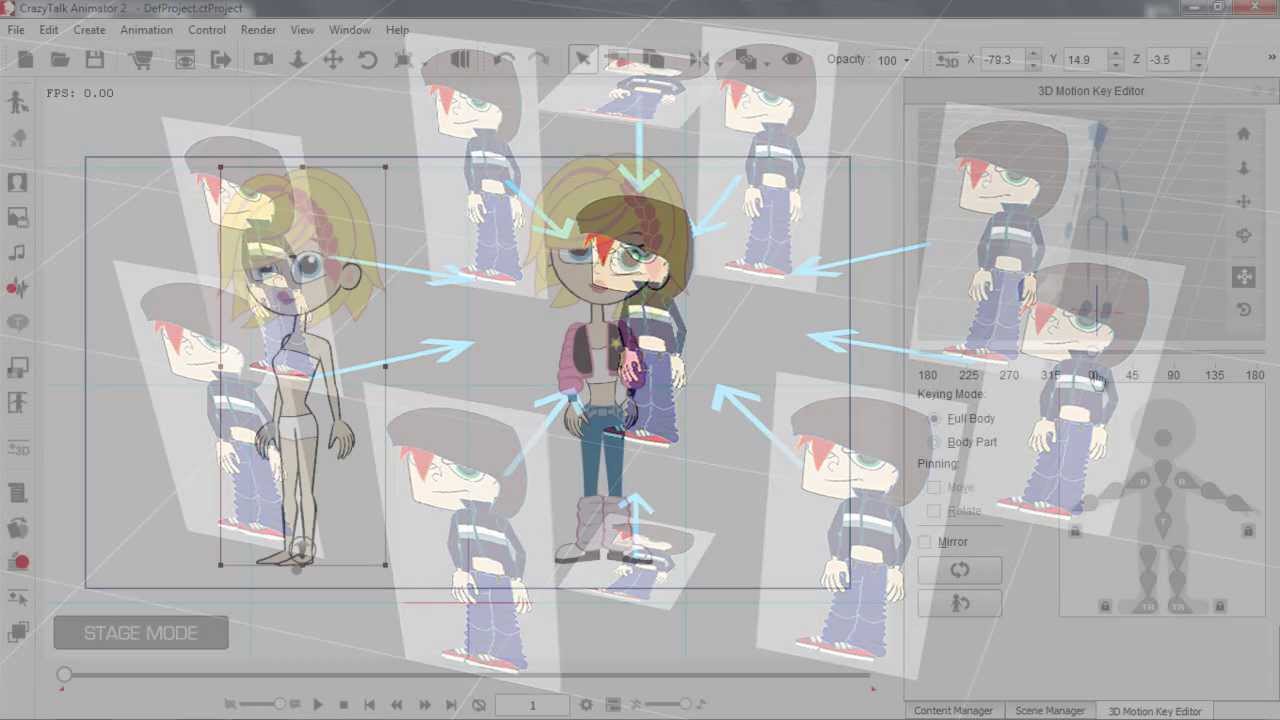 CrazyTalk Animator 2 Tutorial - Intro to Character Types