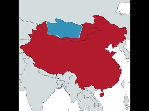 What if China invaded Mongolia? Genghis Khan Revival Version (animation only)