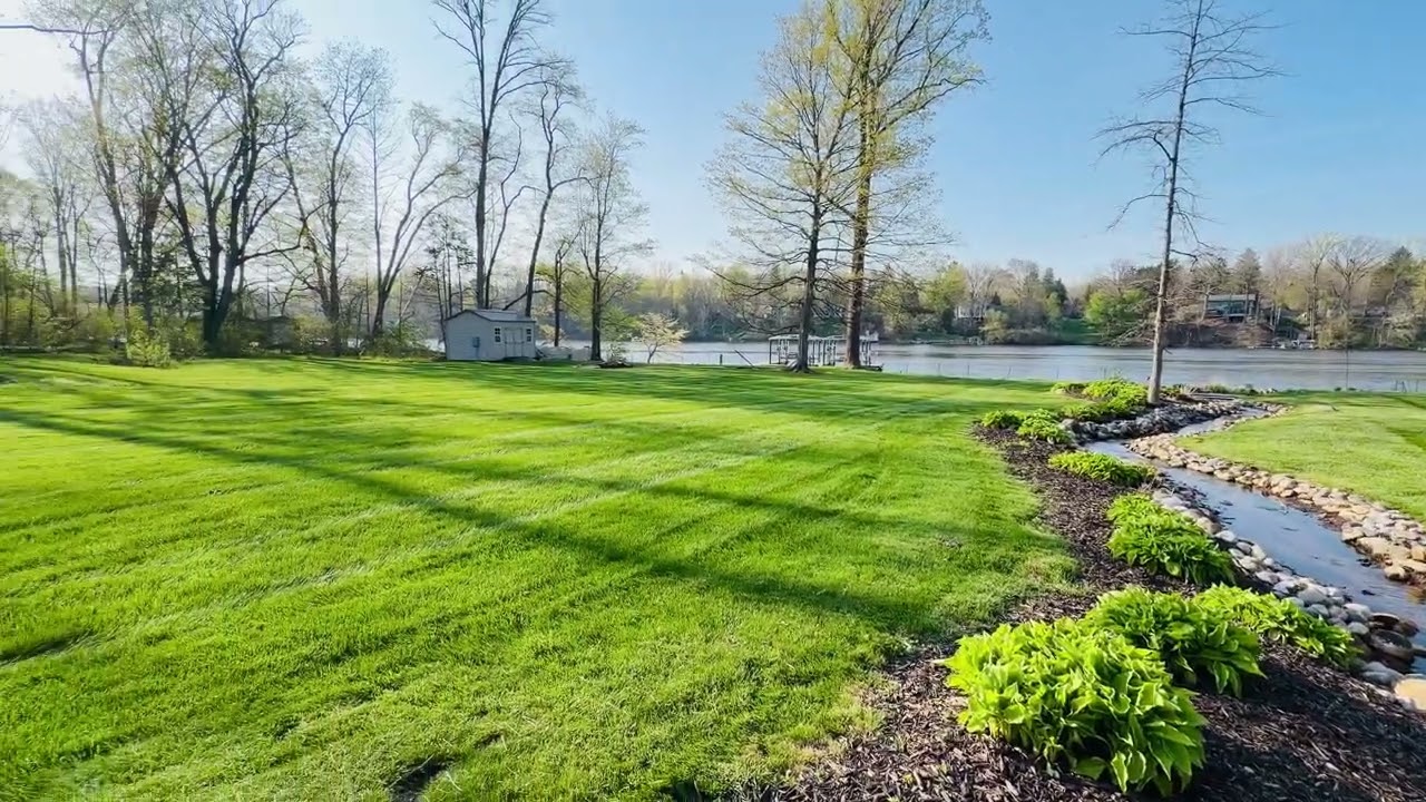 FOR SALE: 4435 Lake Chapin- Beautiful Lakefront home with Artesian stream/waterfalls