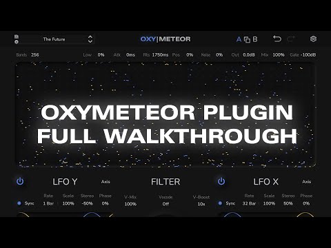 OxyDSP releases OxyMeteor - Spectral Phasing & Vocoding Plugin - Gearspace