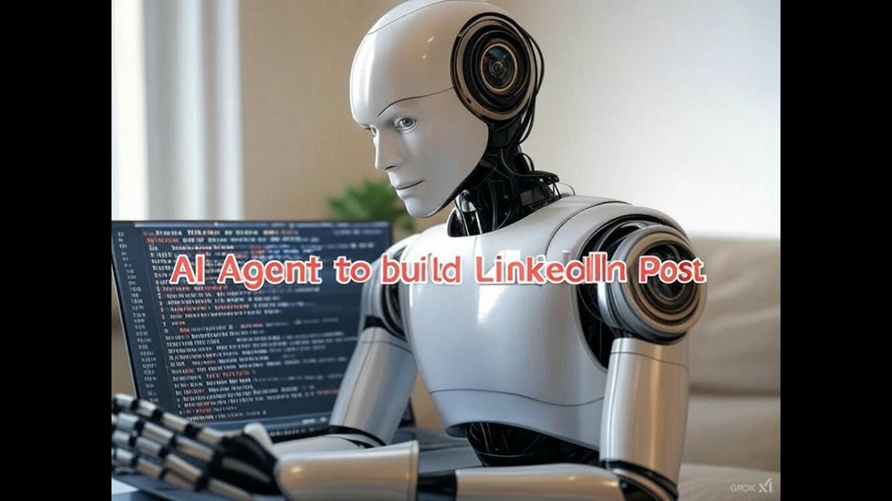 Automate LinkedIn Posts with AI: Build a Python Agent Using CrewAI & Cursor AI #ai #aiagents