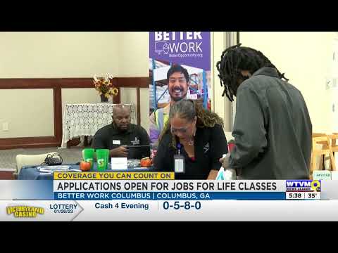 BETTER WORK Columbus and Jobs For Life Featured on WTVM - January 26, 2023