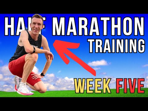 SUB 75 Minute Half Marathon Training Series - Week 5
