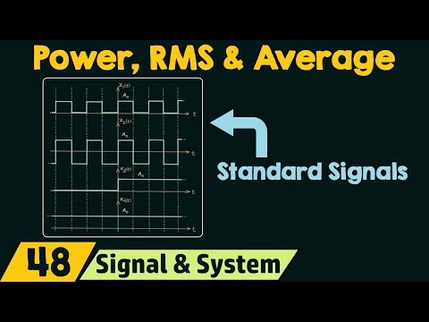 Power; RMS and Average Values of Standard Signals Video Lecture - Crash Course for GATE ECE ...