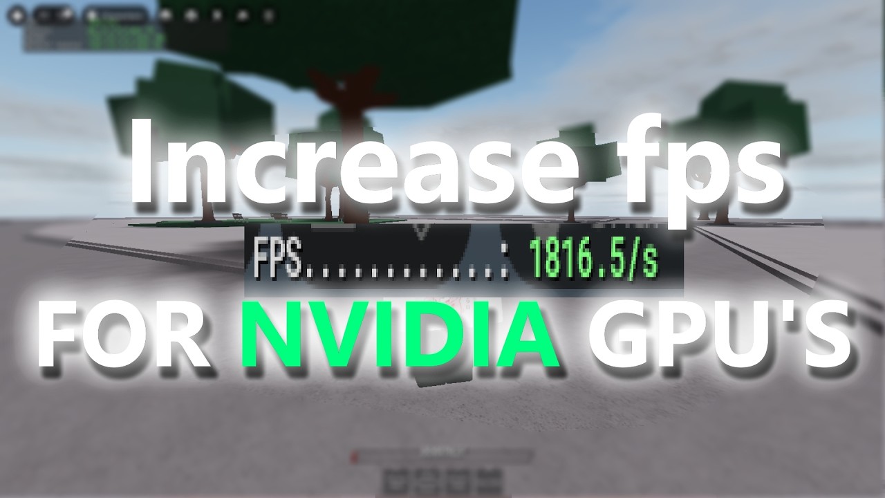 Best nvidia inspector settings for fps boost with the best fastflags | roblox fps boost fflags