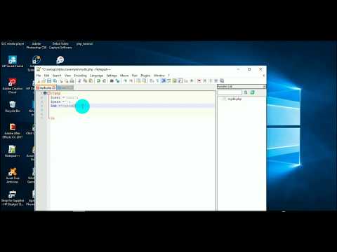 Connect to MySQL with PHP in XAMPP / Create a new database