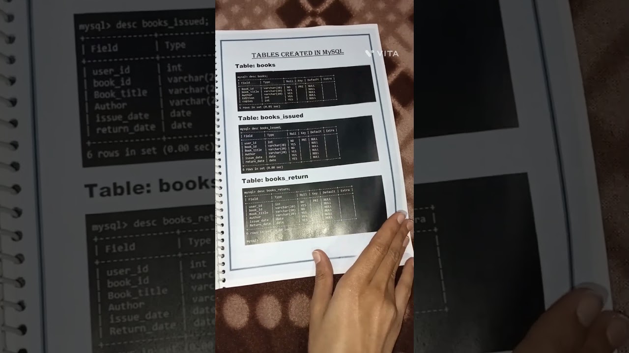 library management system||SQL- PYTHON connectivity.