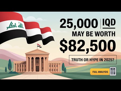🔥 $82,500 for 25,000 IQD? Shocking Dinar Revaluation Truth Revealed! 💰📊