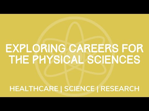 Exploring Careers for the Physical Sciences: Career Meet Up